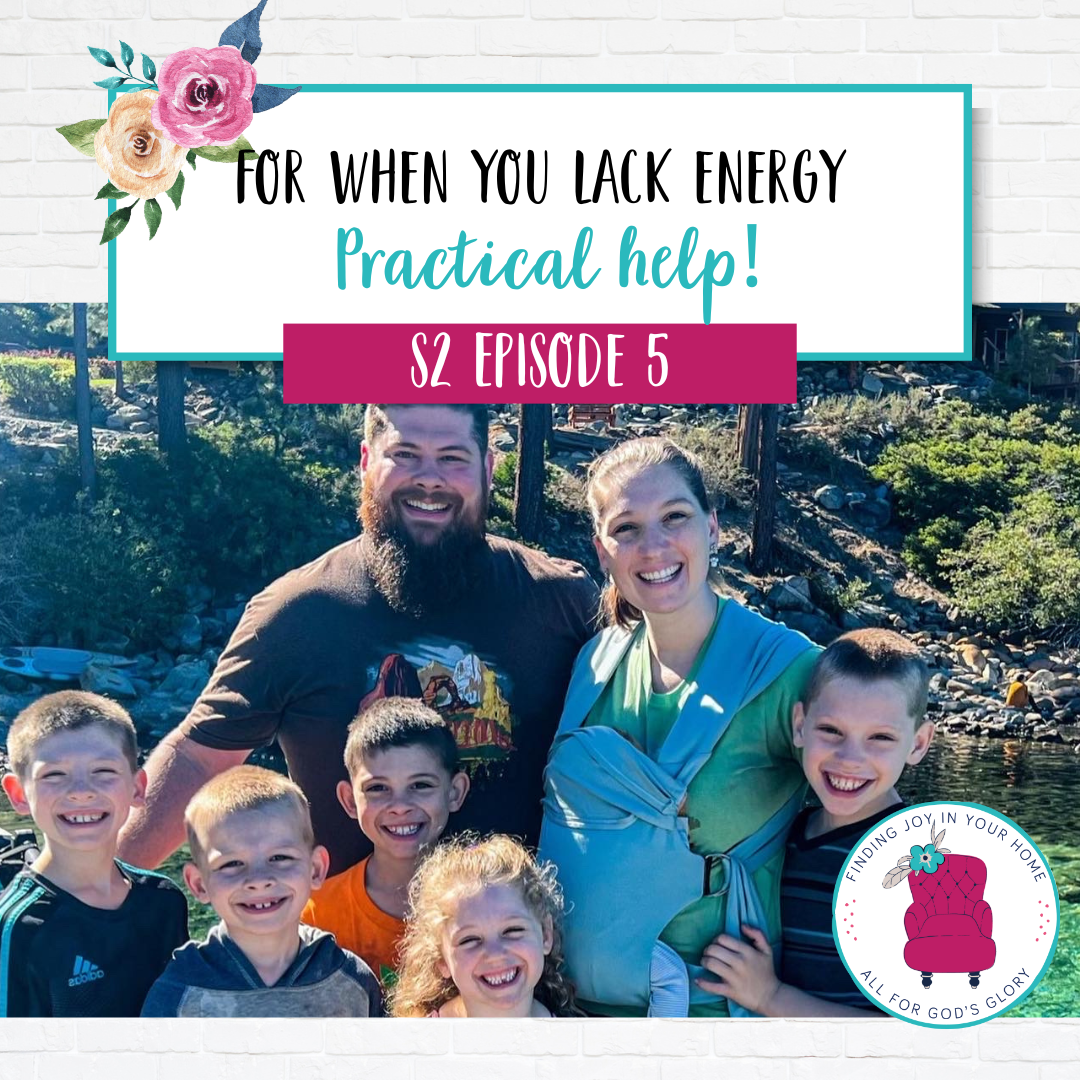 For when you lack energy- S2, E5